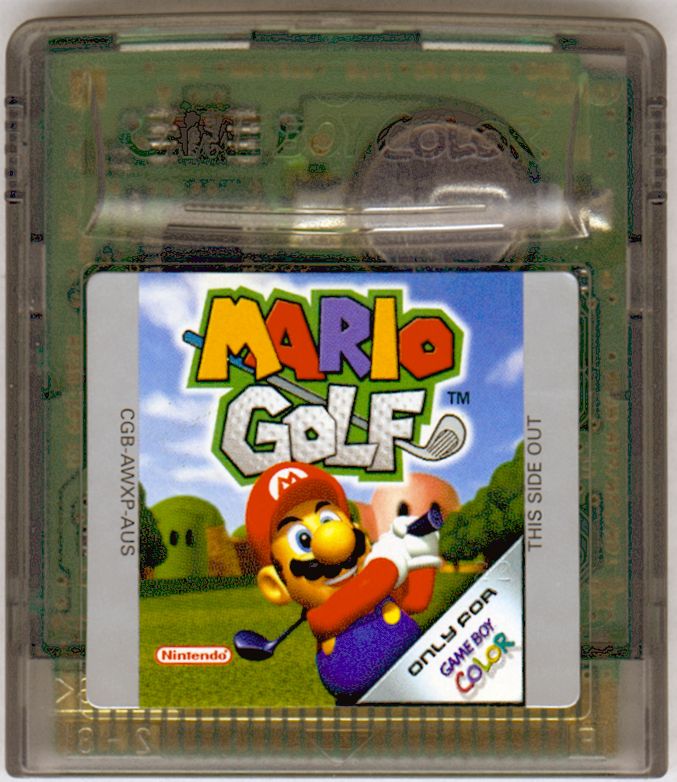 Mario Golf cover or packaging material - MobyGames