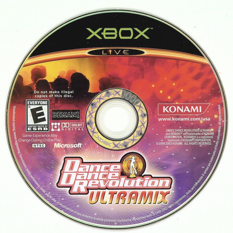 Dance Dance Revolution: Ultramix cover or packaging material - MobyGames