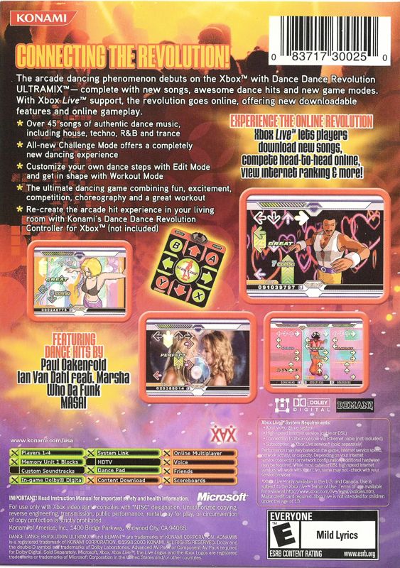 Dance Dance Revolution: Ultramix cover or packaging material - MobyGames