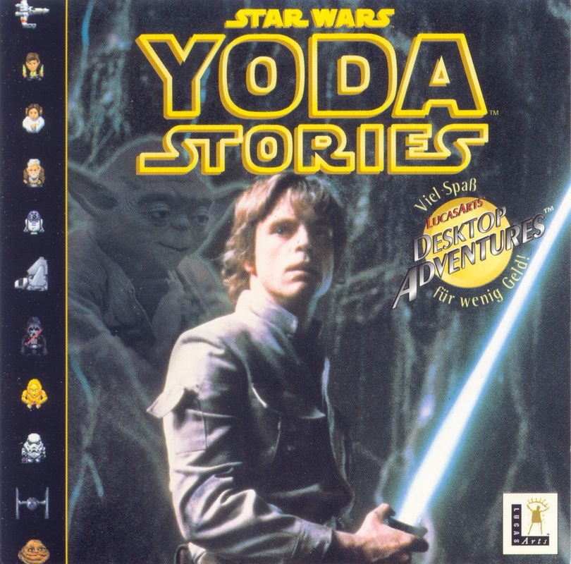 Star Wars: Yoda Stories cover or packaging material - MobyGames