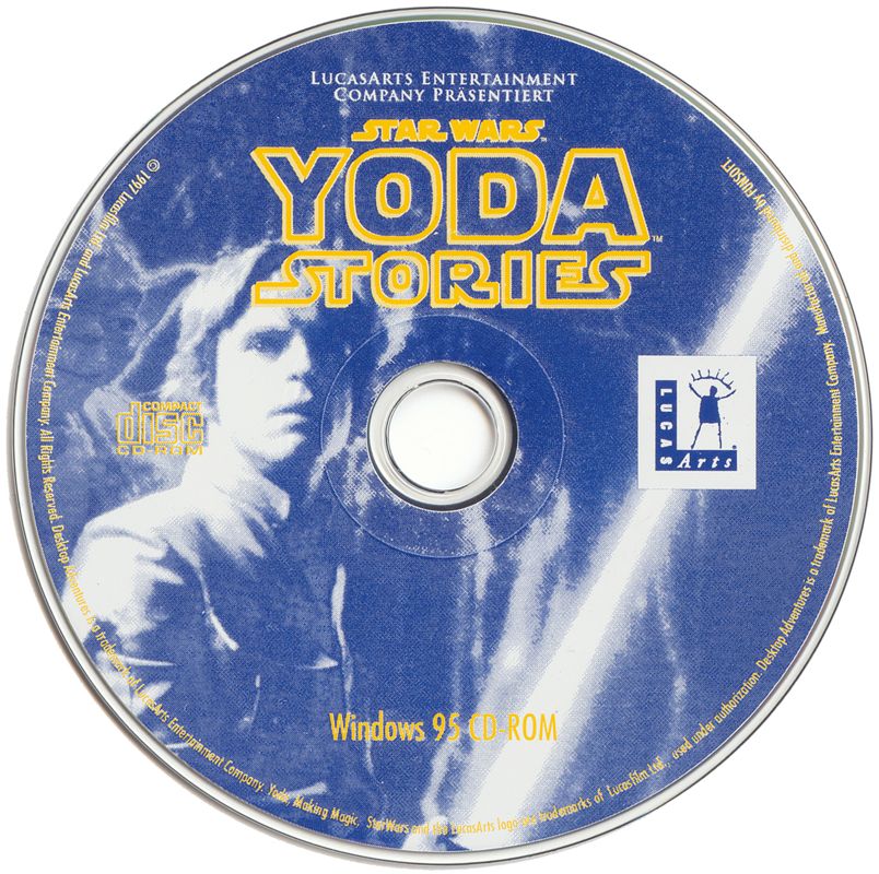 Star Wars: Yoda Stories cover or packaging material - MobyGames