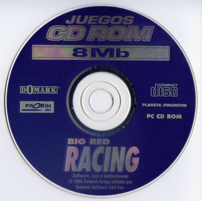 Big Red Racing cover or packaging material - MobyGames
