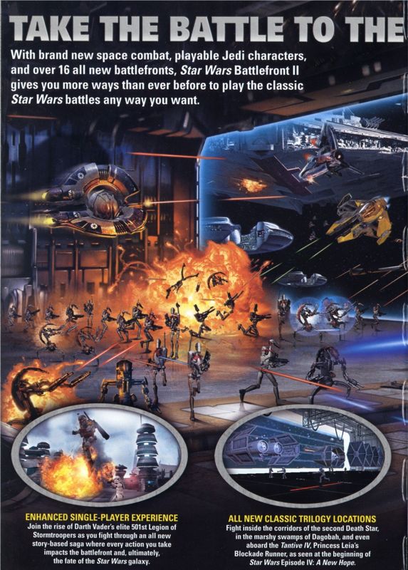 Star Wars: Battlefront II cover or packaging material - MobyGames