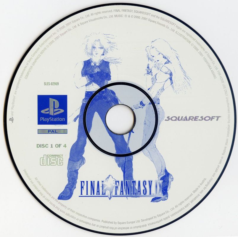Final Fantasy IX cover or packaging material - MobyGames