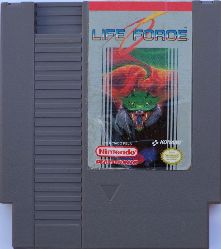 Life Force cover or packaging material - MobyGames
