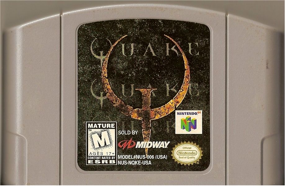 Quake cover or packaging material - MobyGames