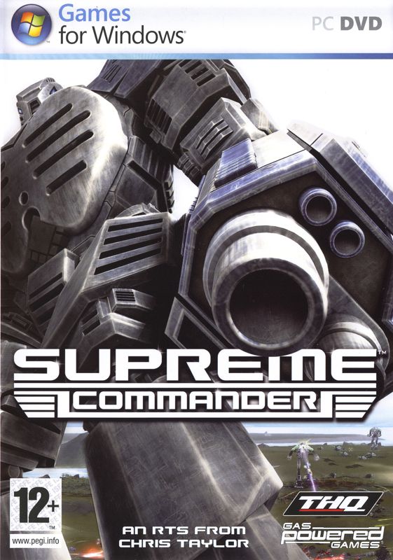 Supreme Commander cover or packaging material - MobyGames