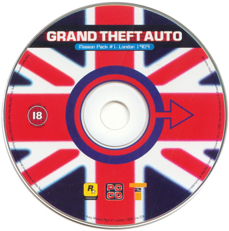 Grand Theft Auto: Mission Pack #1 - London 1969 cover or packaging ...