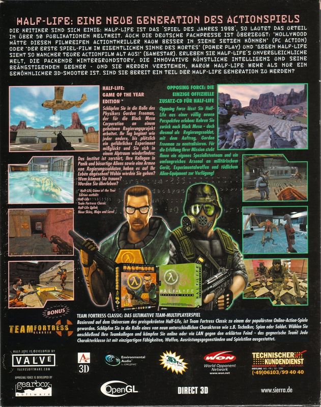 Half-Life: Adrenaline Pack cover or packaging material - MobyGames