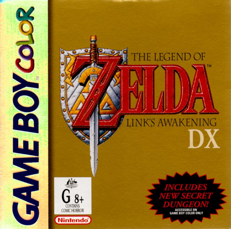 The Legend of Zelda: Link's Awakening DX cover or packaging material ...