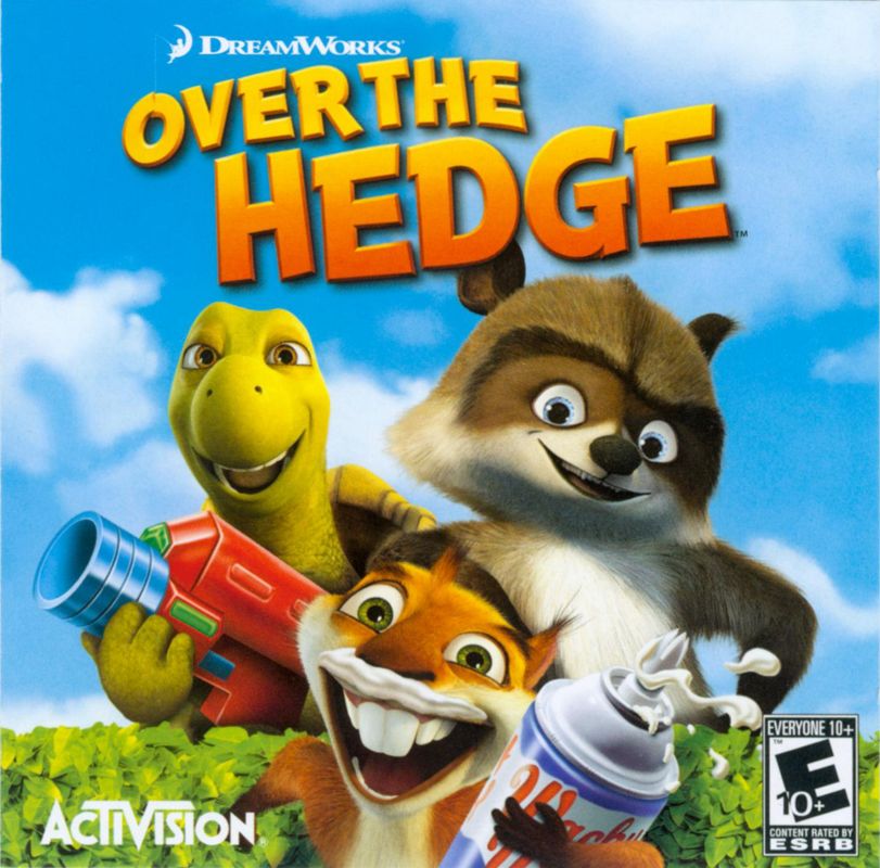 Over the Hedge cover or packaging material - MobyGames