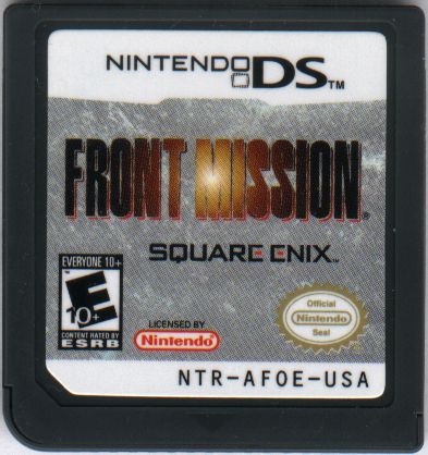 Front Mission cover or packaging material - MobyGames