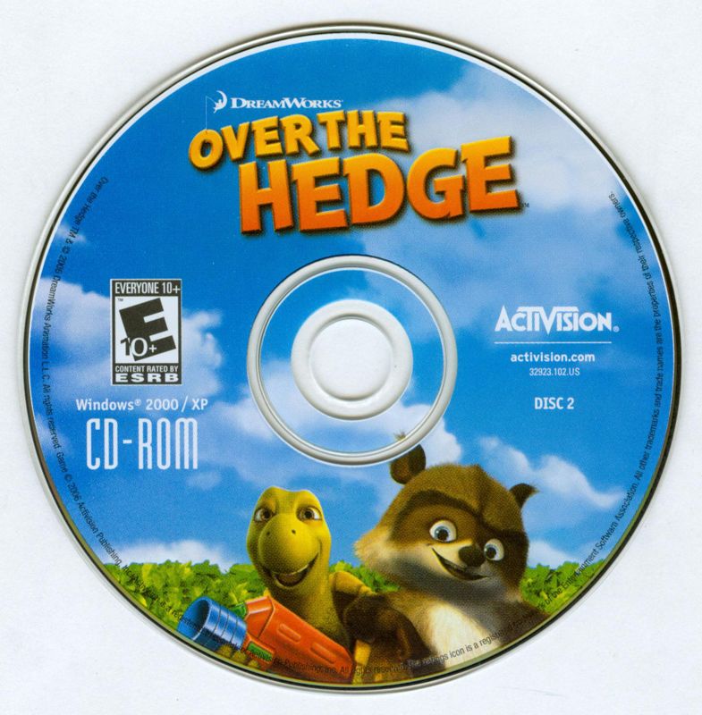 Over the Hedge cover or packaging material - MobyGames