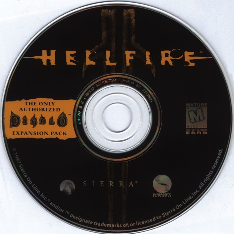 Hellfire cover or packaging material - MobyGames