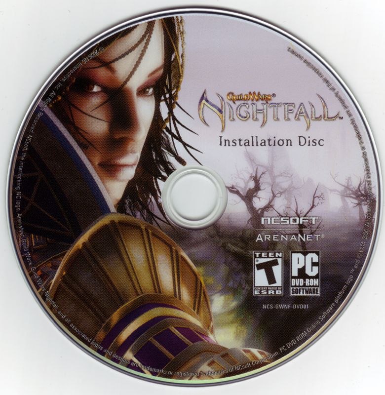 Guild Wars: Nightfall (Collector's Edition) cover or packaging material - MobyGames