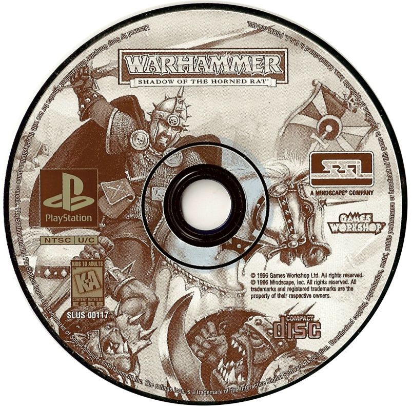Warhammer: Shadow of the Horned Rat cover or packaging material - MobyGames