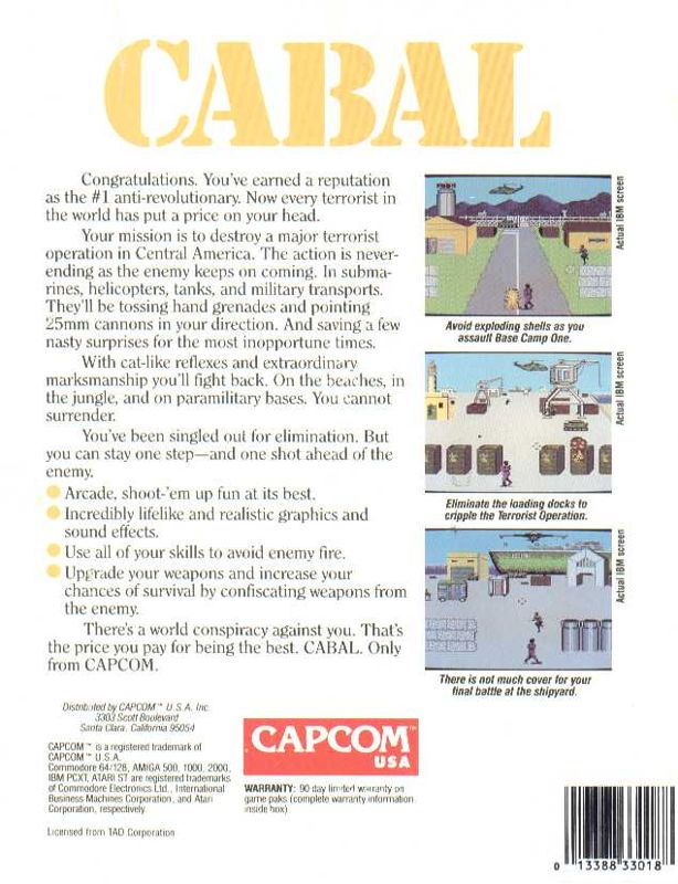Cabal cover or packaging material - MobyGames