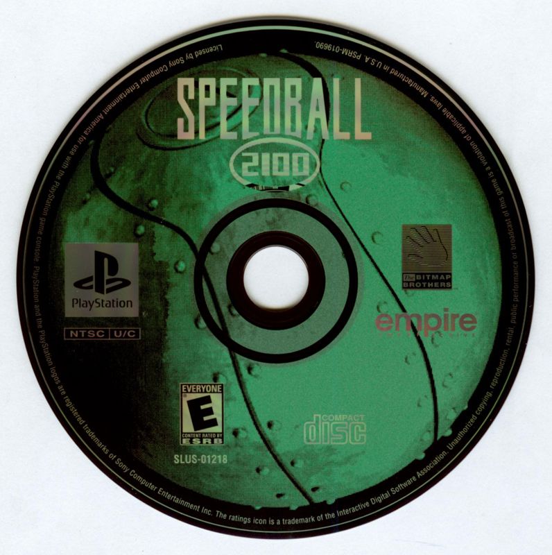Speedball 2100 cover or packaging material - MobyGames