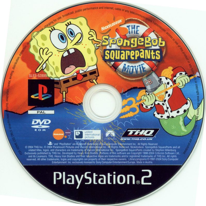 The SpongeBob SquarePants Movie cover or packaging material - MobyGames