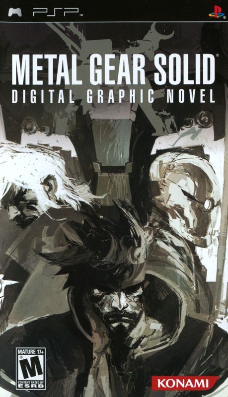 Metal Gear Solid: Digital Graphic Novel box covers - MobyGames