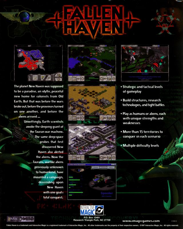 Fallen Haven cover or packaging material - MobyGames