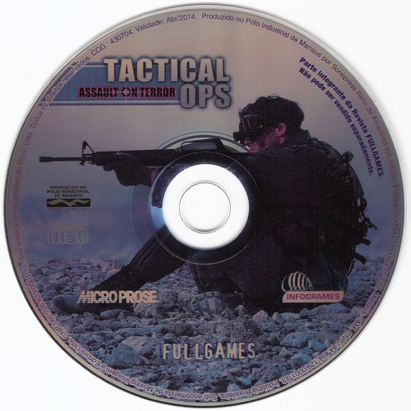 Tactical Ops: Assault on Terror cover or packaging material - MobyGames