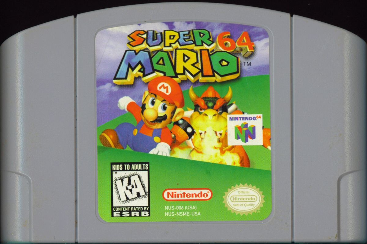 Super Mario 64 cover or packaging material - MobyGames