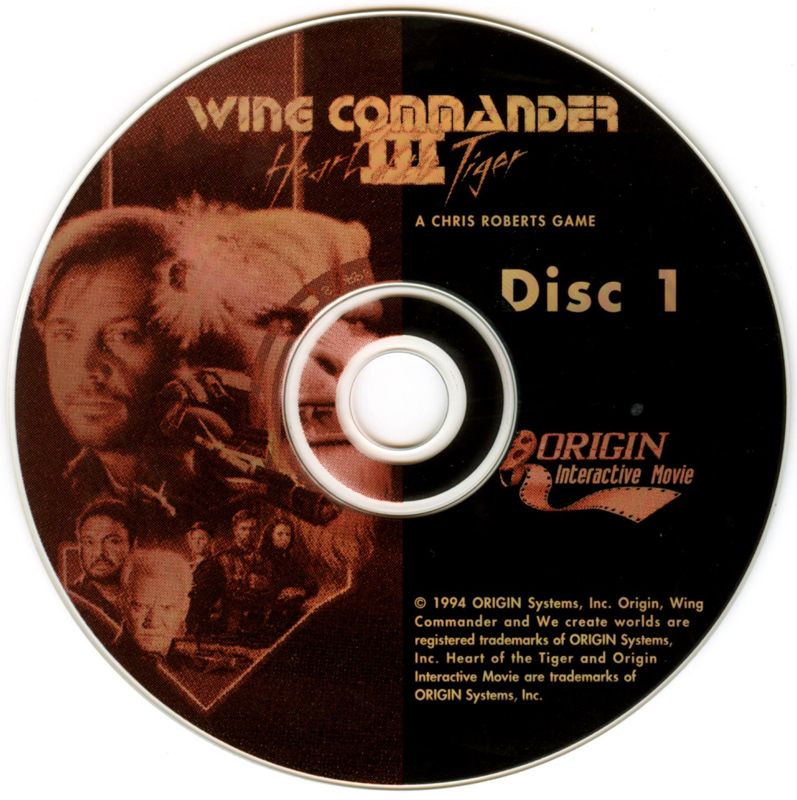 Wing Commander III: Heart of the Tiger cover or packaging material ...