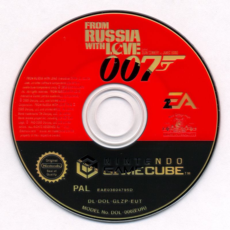 007: From Russia with Love cover or packaging material - MobyGames