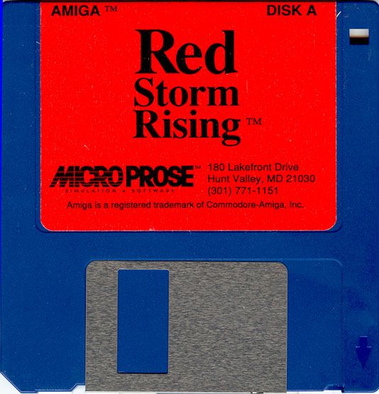 Red Storm Rising cover or packaging material - MobyGames