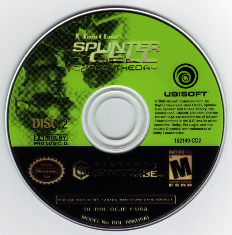 Tom Clancy's Splinter Cell: Chaos Theory (Limited Collector's Edition ...