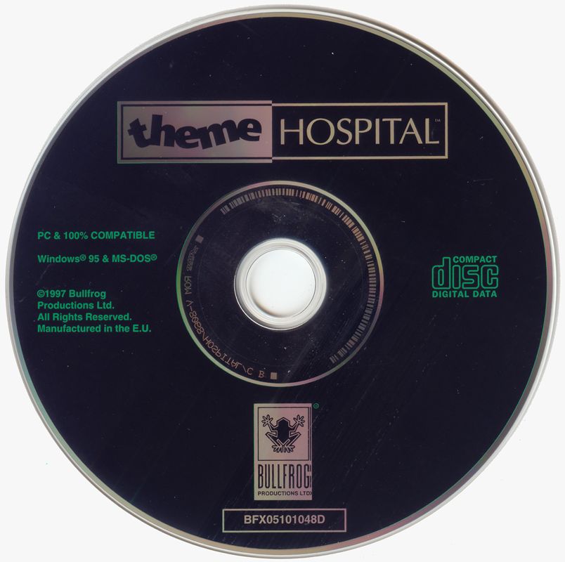 Theme Hospital cover or packaging material - MobyGames