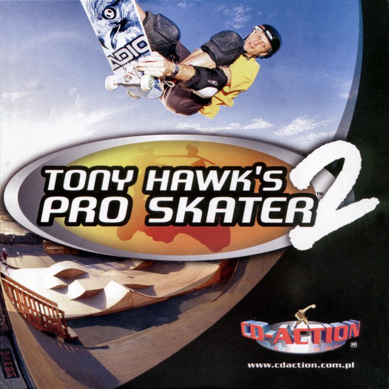 Tony Hawk's Pro Skater 2 cover or packaging material - MobyGames