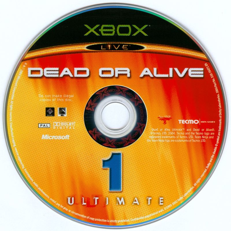 Dead or Alive: Ultimate cover or packaging material - MobyGames