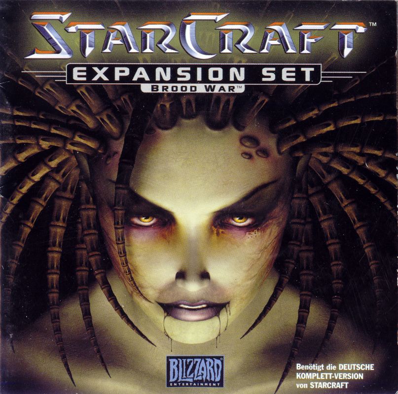 StarCraft: Brood War cover or packaging material - MobyGames