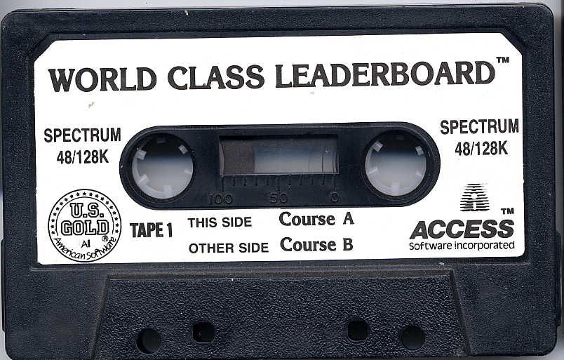 World Class Leader Board cover or packaging material - MobyGames