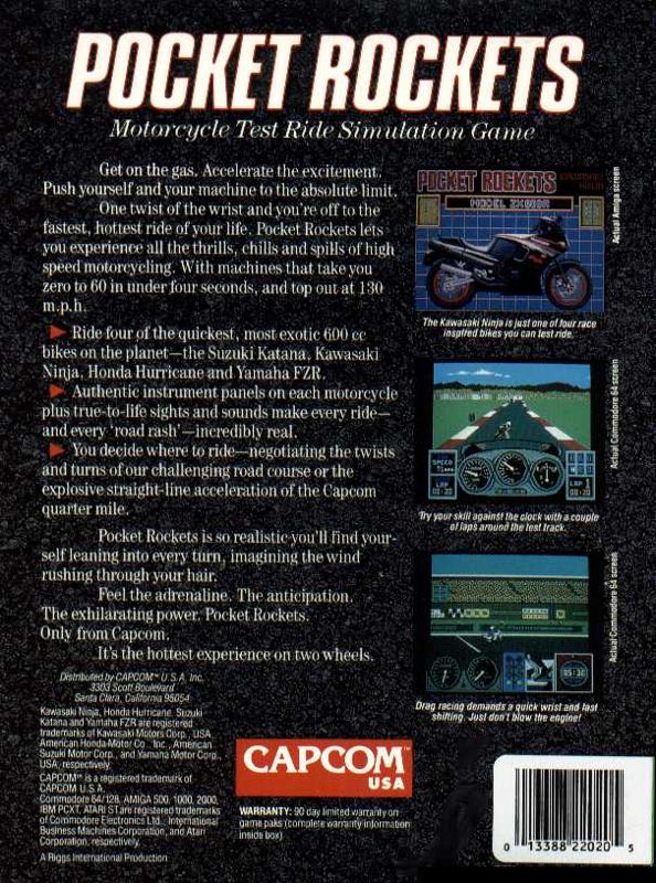 Pocket Rockets cover or packaging material - MobyGames