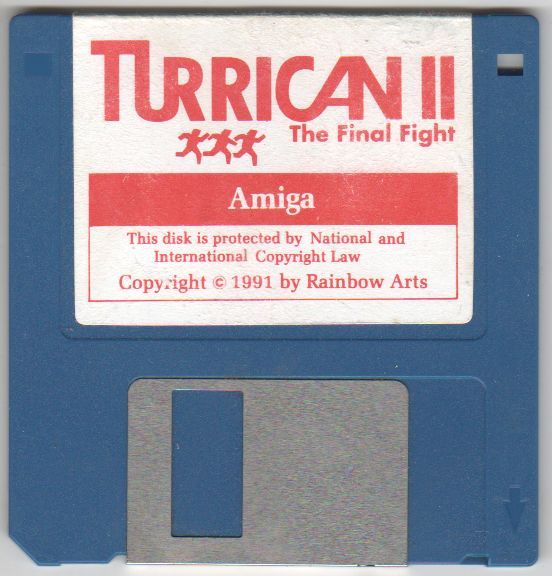 Turrican II: The Final Fight cover or packaging material - MobyGames