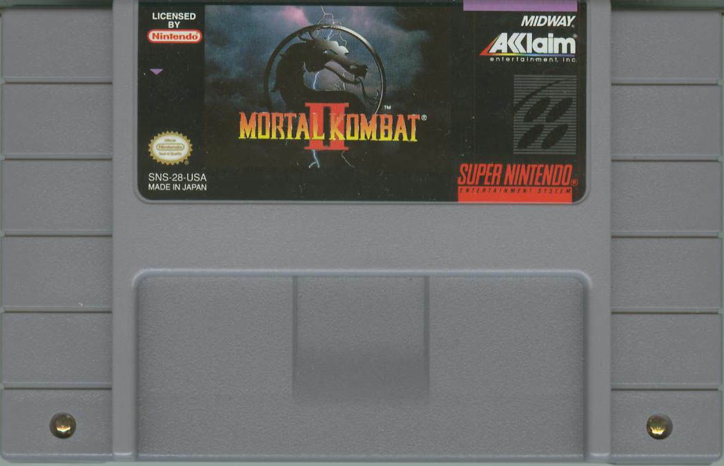 Mortal Kombat II cover or packaging material - MobyGames