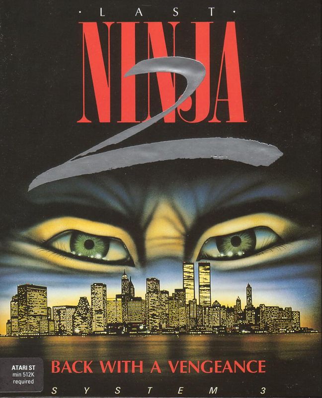 Last Ninja 2: Back with a Vengeance cover or packaging material - MobyGames