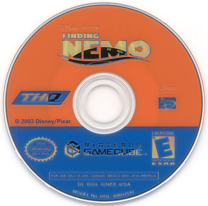 Disney•Pixar Finding Nemo cover or packaging material - MobyGames
