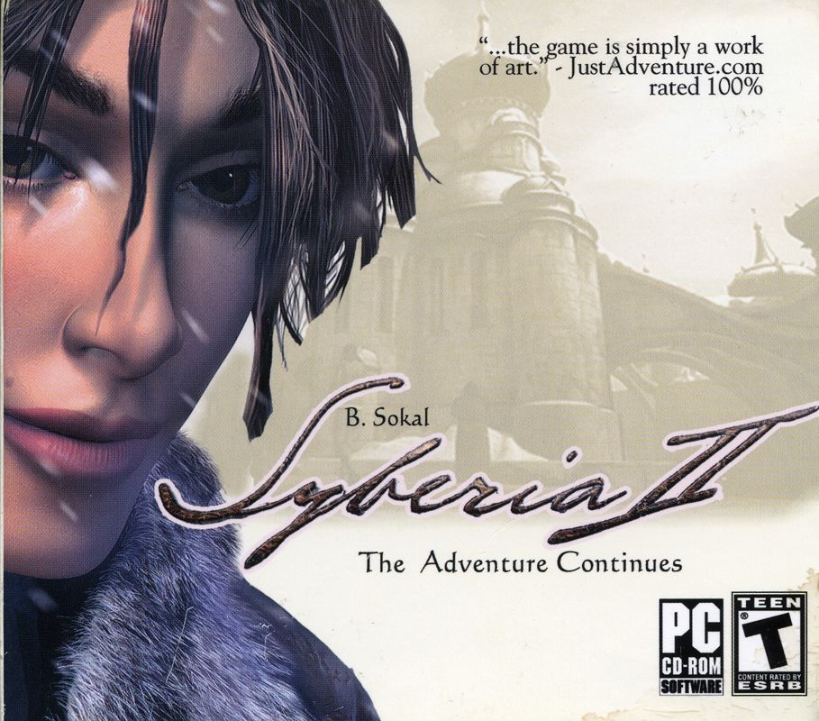 Syberia II cover or packaging material - MobyGames