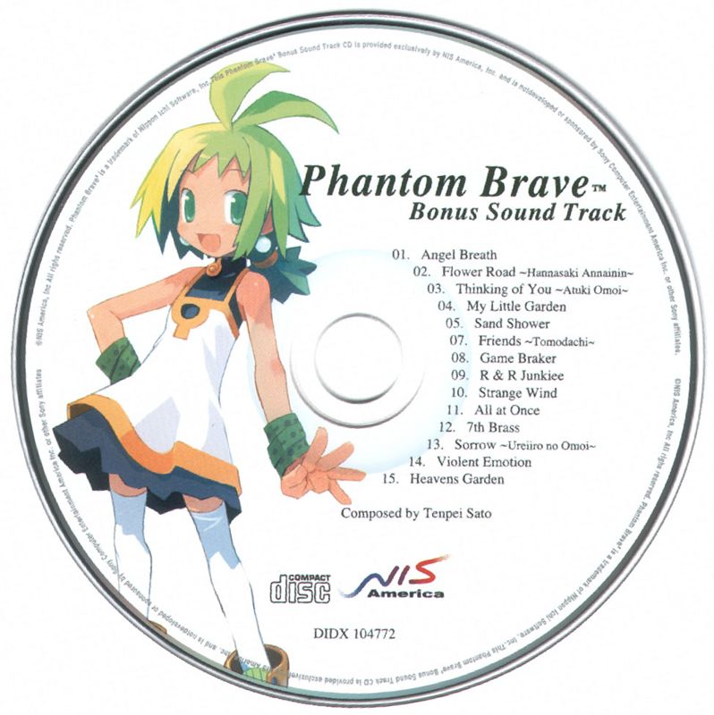 Phantom Brave cover or packaging material - MobyGames