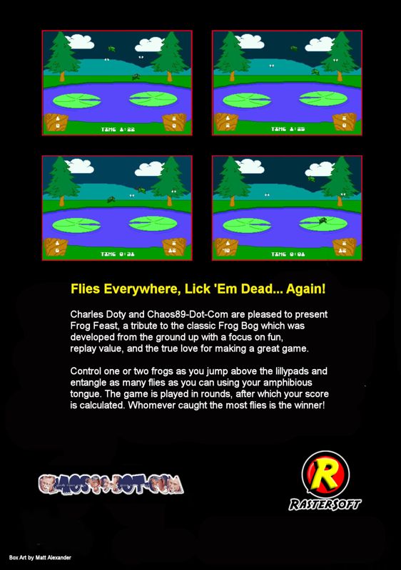 Frog Feast cover or packaging material - MobyGames