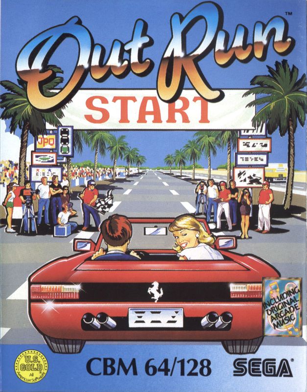 OutRun cover or packaging material - MobyGames