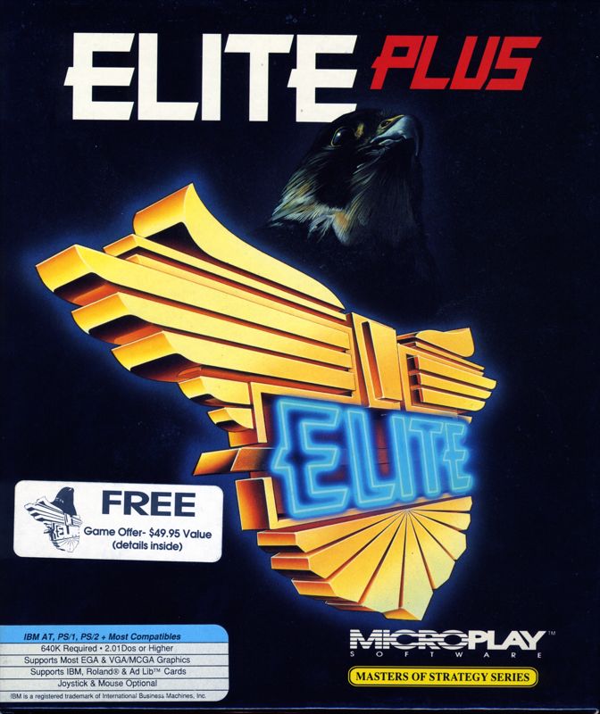 Elite Plus cover or packaging material - MobyGames