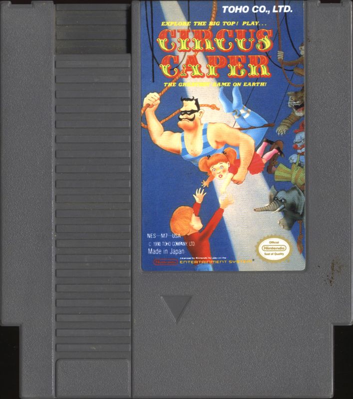 Circus Caper cover or packaging material - MobyGames