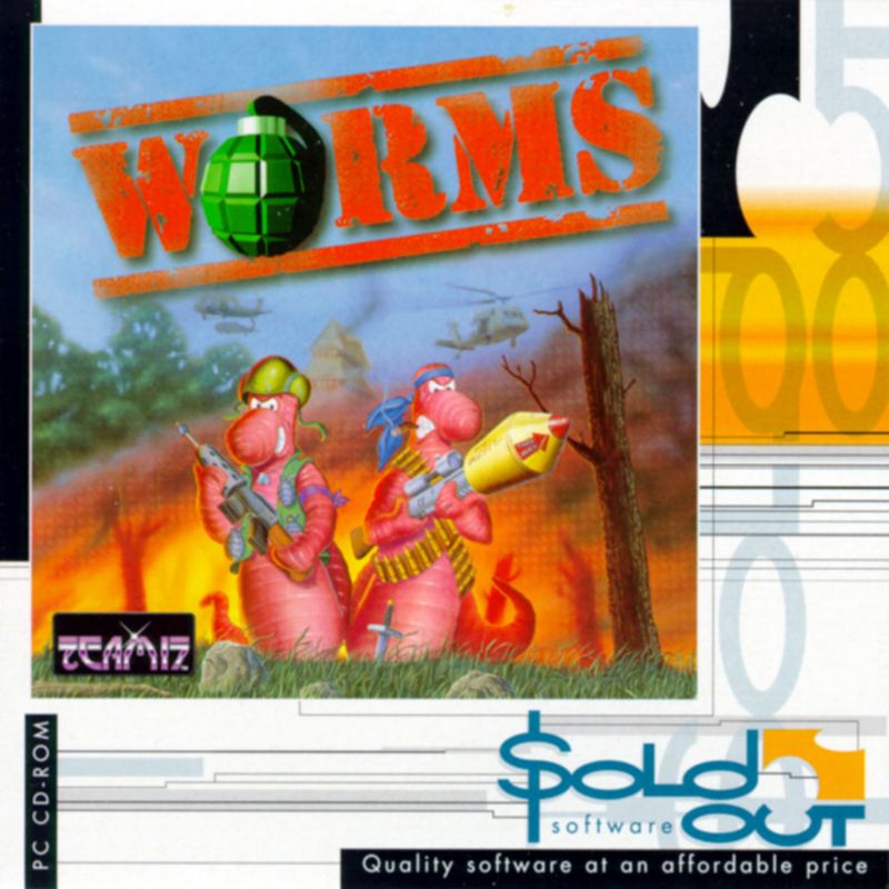Worms cover or packaging material - MobyGames