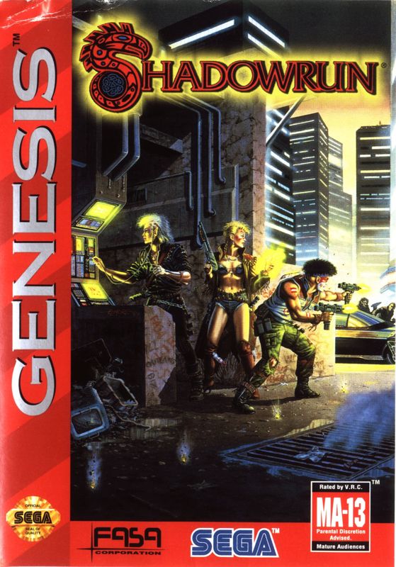 Shadowrun box covers - MobyGames