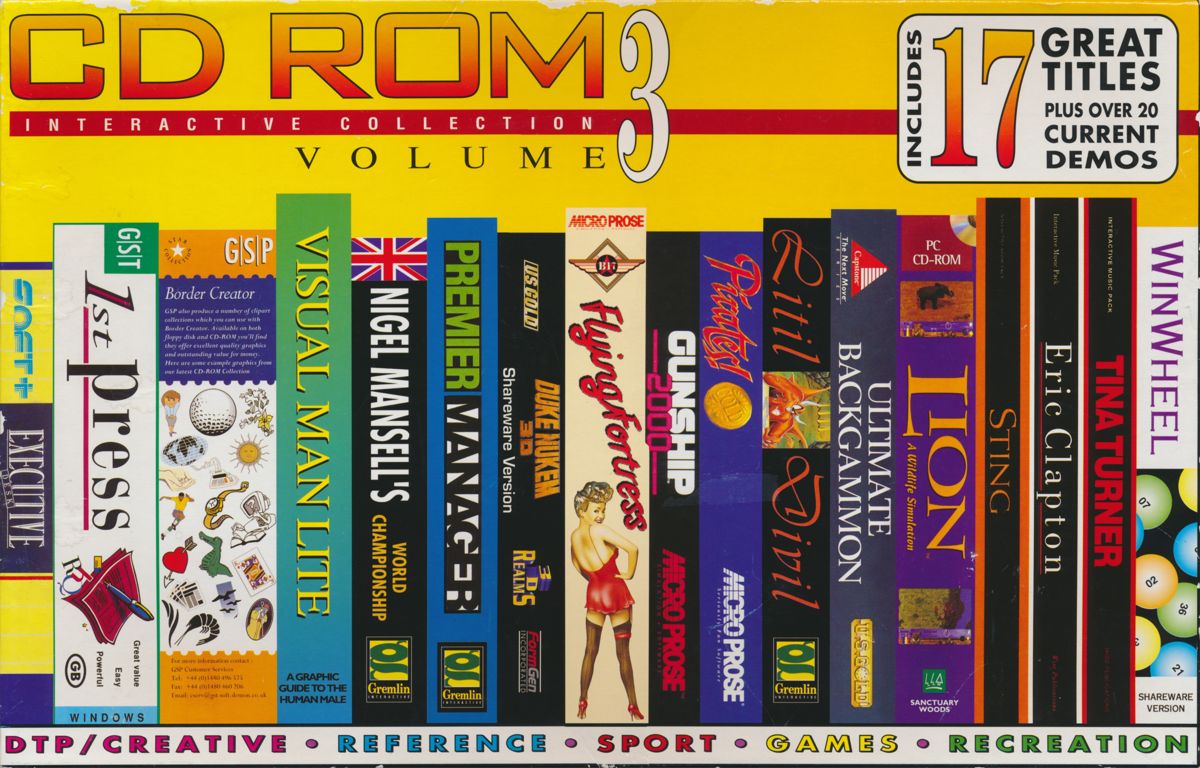 CD ROM Interactive Collection: Volume 3 - MobyGames